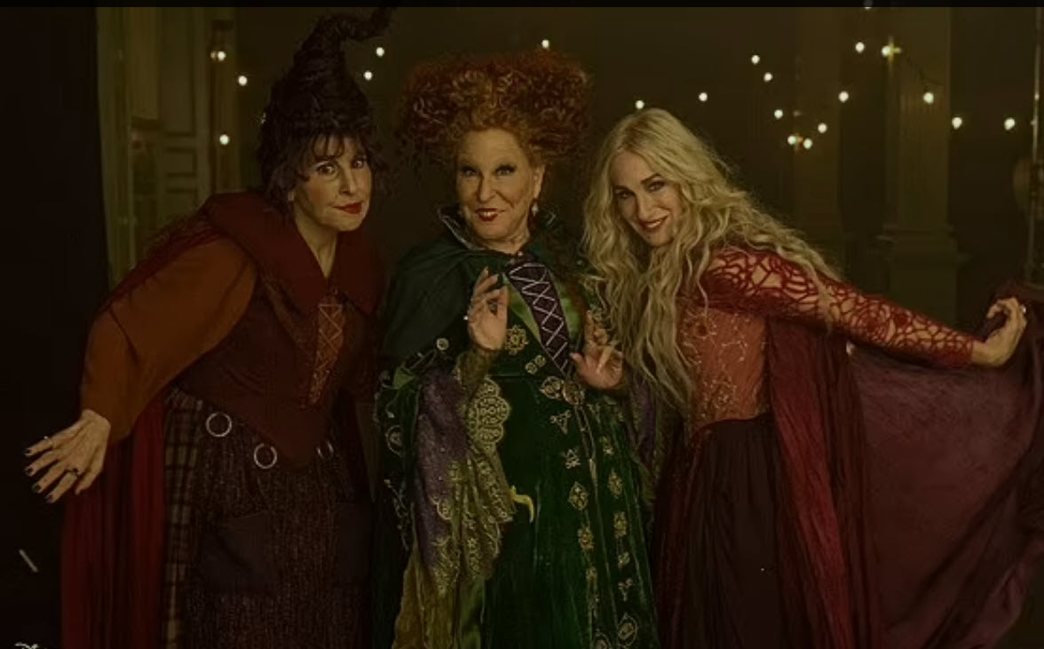 Behind The Scenes: Sandersons Rehearse A Dance Scene in Hocus Pocus 2 ...